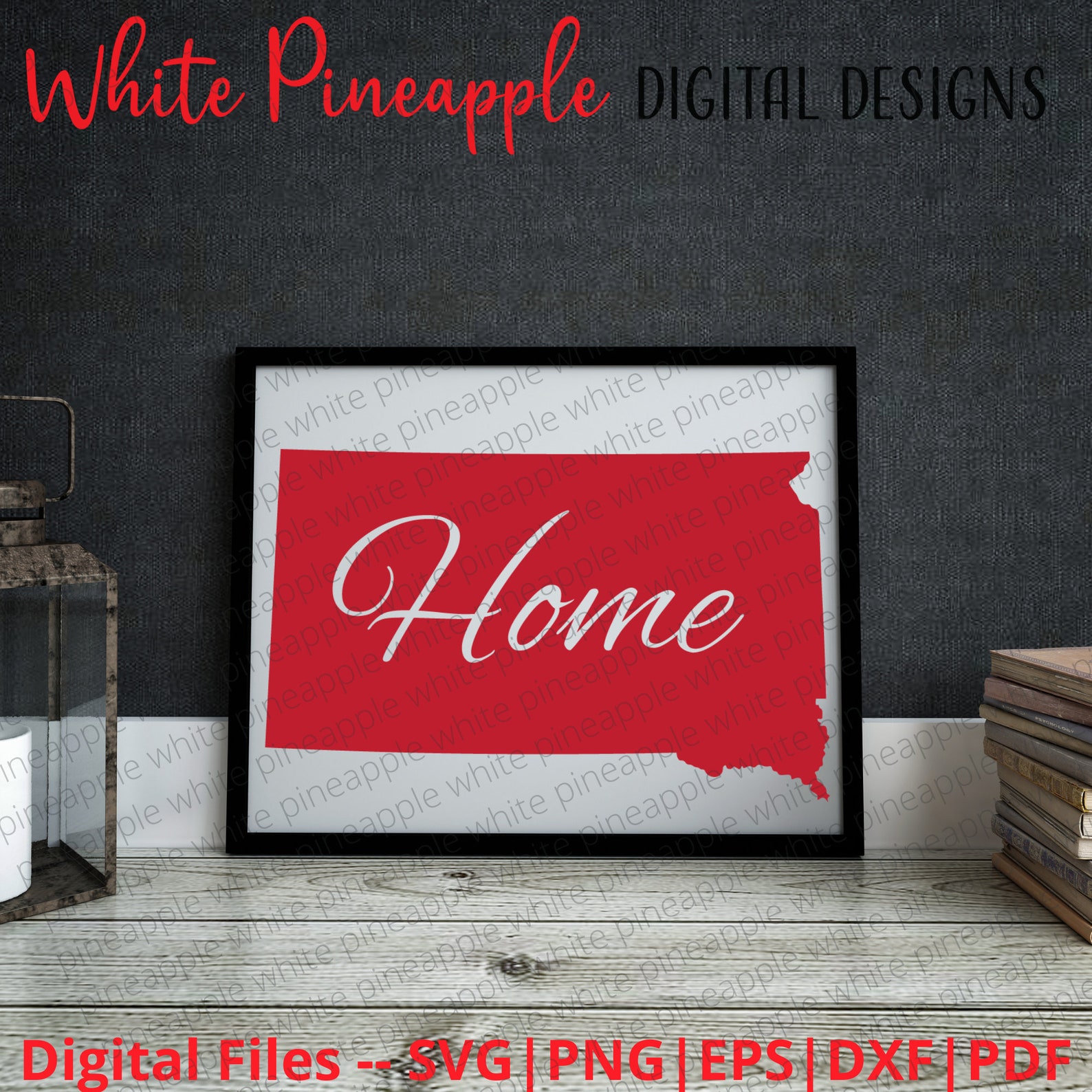 South Dakota SVG - Home SVG - States SVG - State Outline Svg - United ...