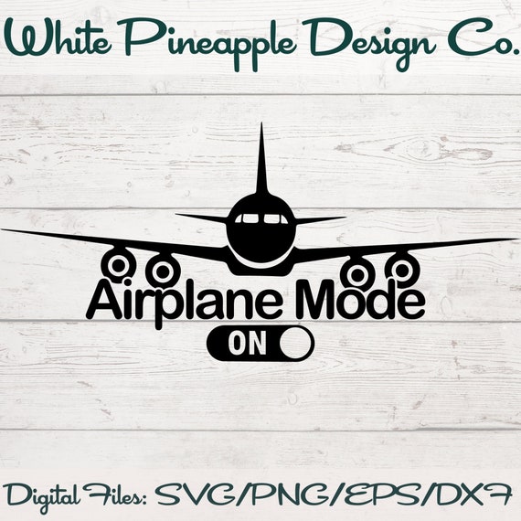 Modo avión SVG vacaciones SVG viajes SVG avión png - Etsy México