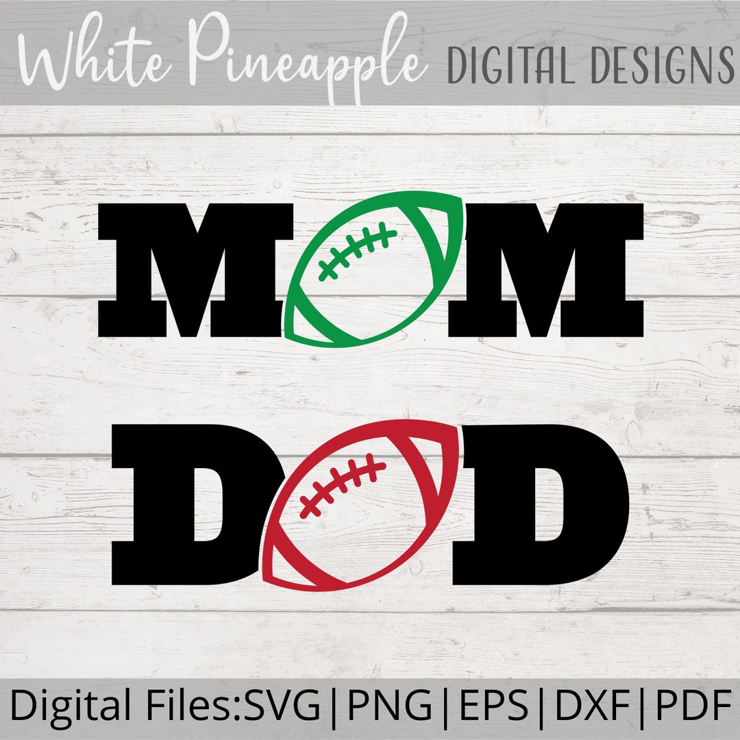 Football Mom SVG, Football Dad SVG, Football SVG, Football Svg Bundle ...
