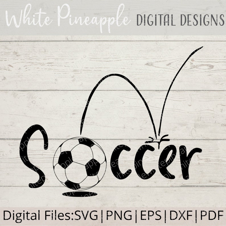 Soccer SVG Soccer Ball SVG Bouncing Soccer Ball SVG Sports Svg Digital ...