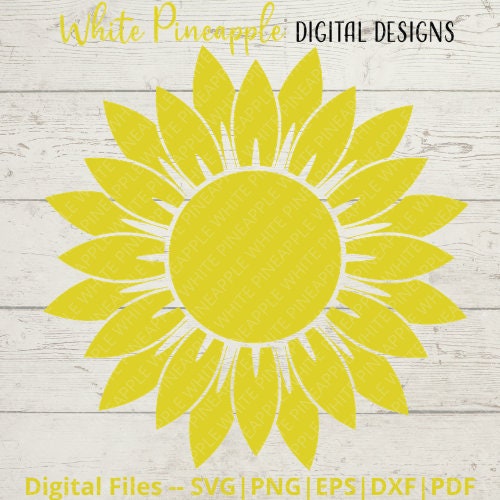 Sunflower SVG - Flower SVG - You Are My Sunshine SVG - Sunflower Svg ...