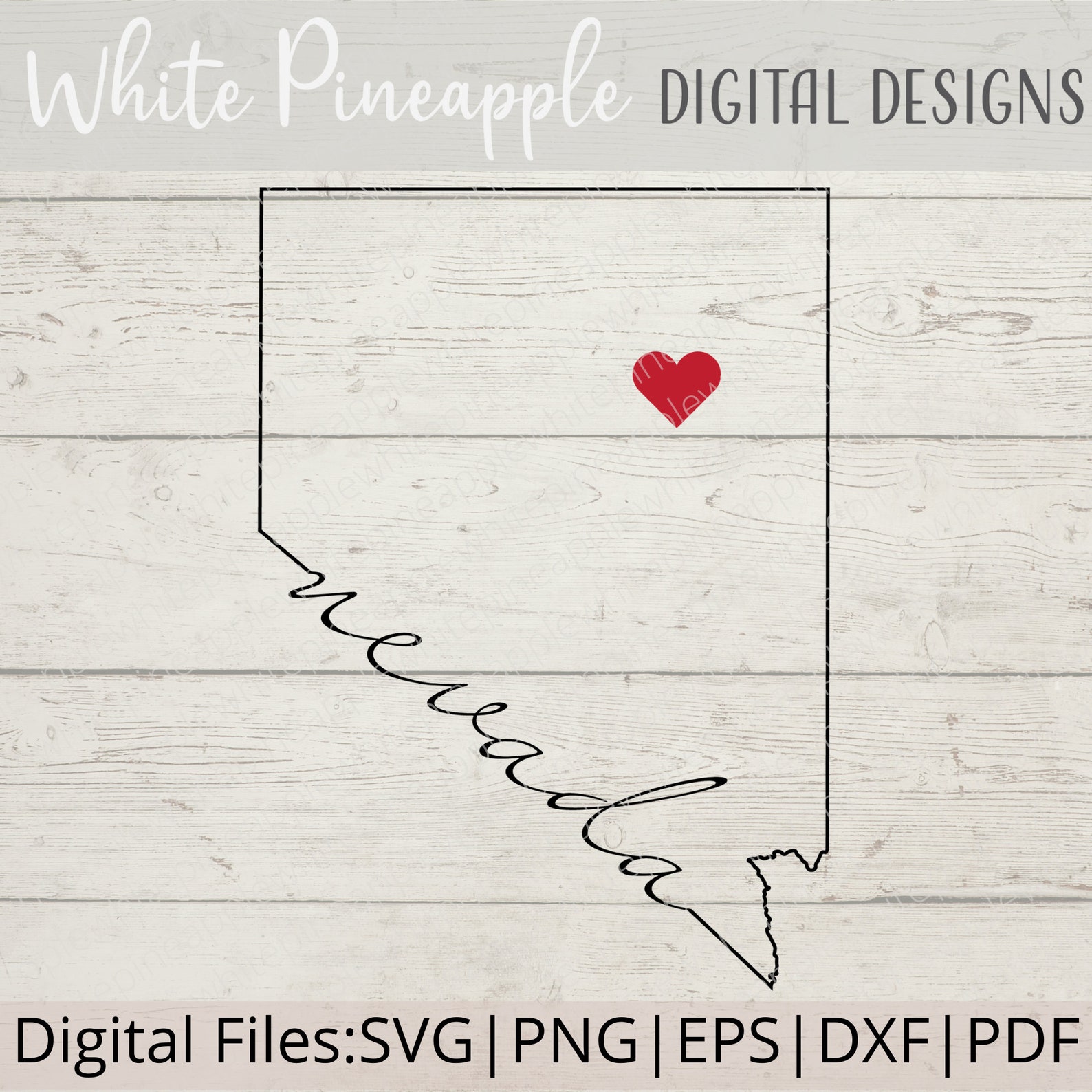 Nevada SVG State of Nevada SVG Home SVG State Outline | Etsy