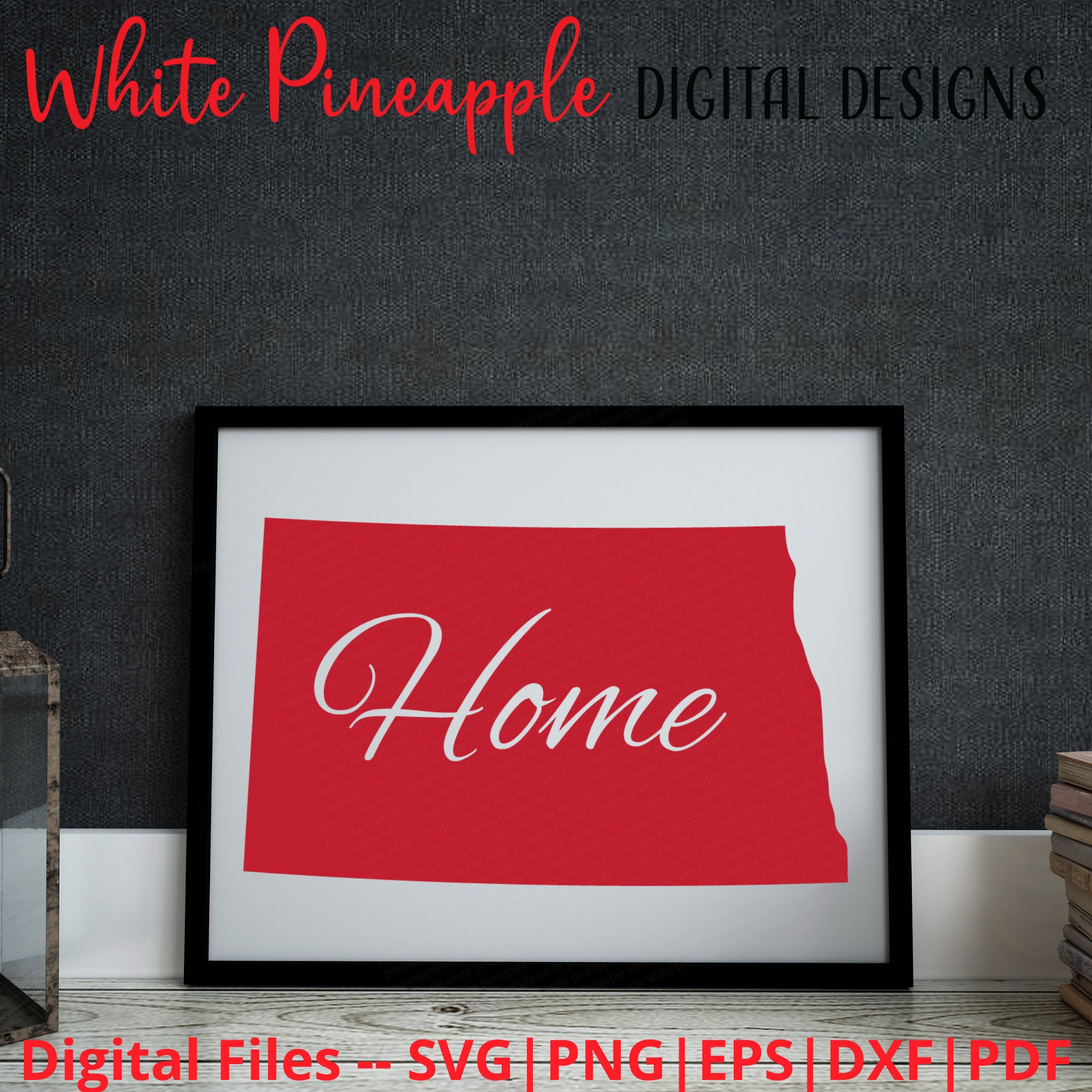 North Dakota SVG - Home SVG - States SVG - State Outline Svg - United ...