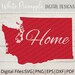 Washington SVG - State of Washington SVG - Home SVG - State Outline Svg ...