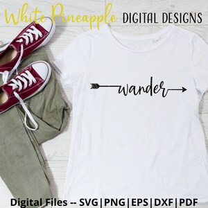 Wander SVG - Arrowhead Svg - Adventure Svg - Wanderlust SVG - Arrow SVG ...