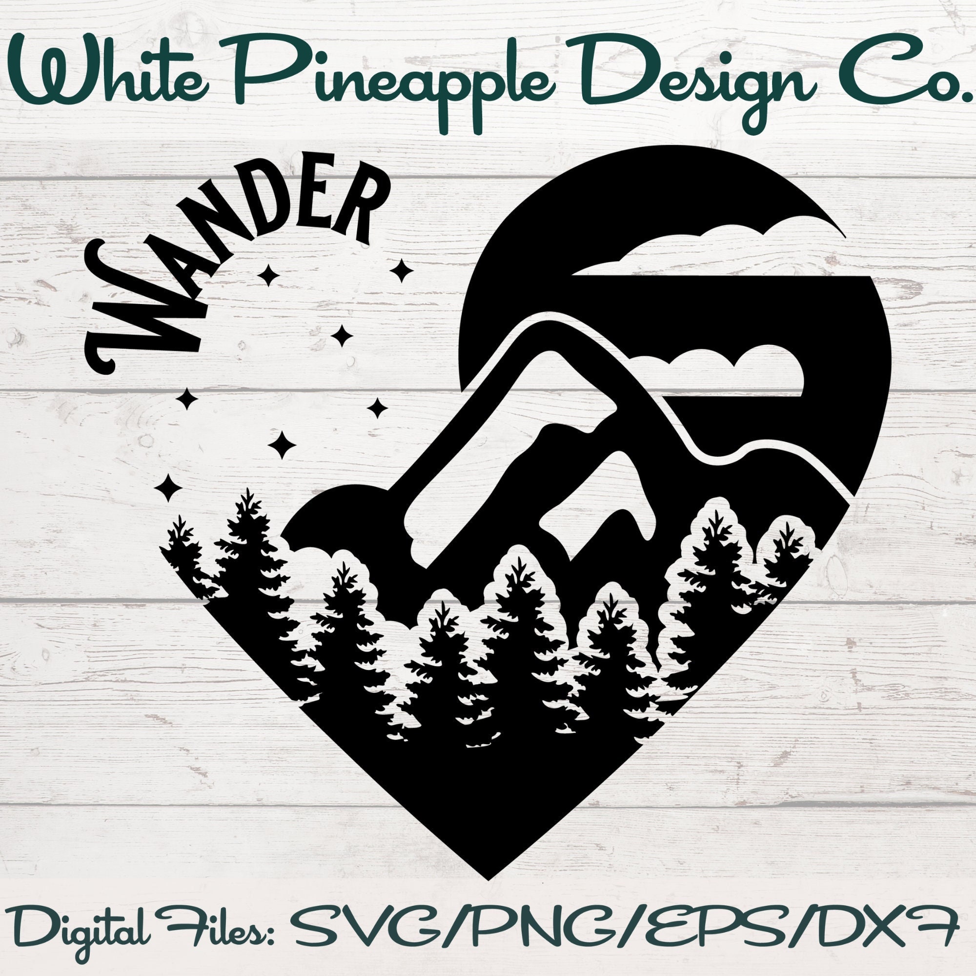 Wander SVG Travel SVG Mountains SVG Adventure Svg - Etsy