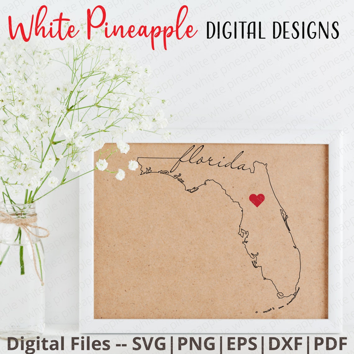 Florida SVG Home SVG States SVG United States Svg - Etsy