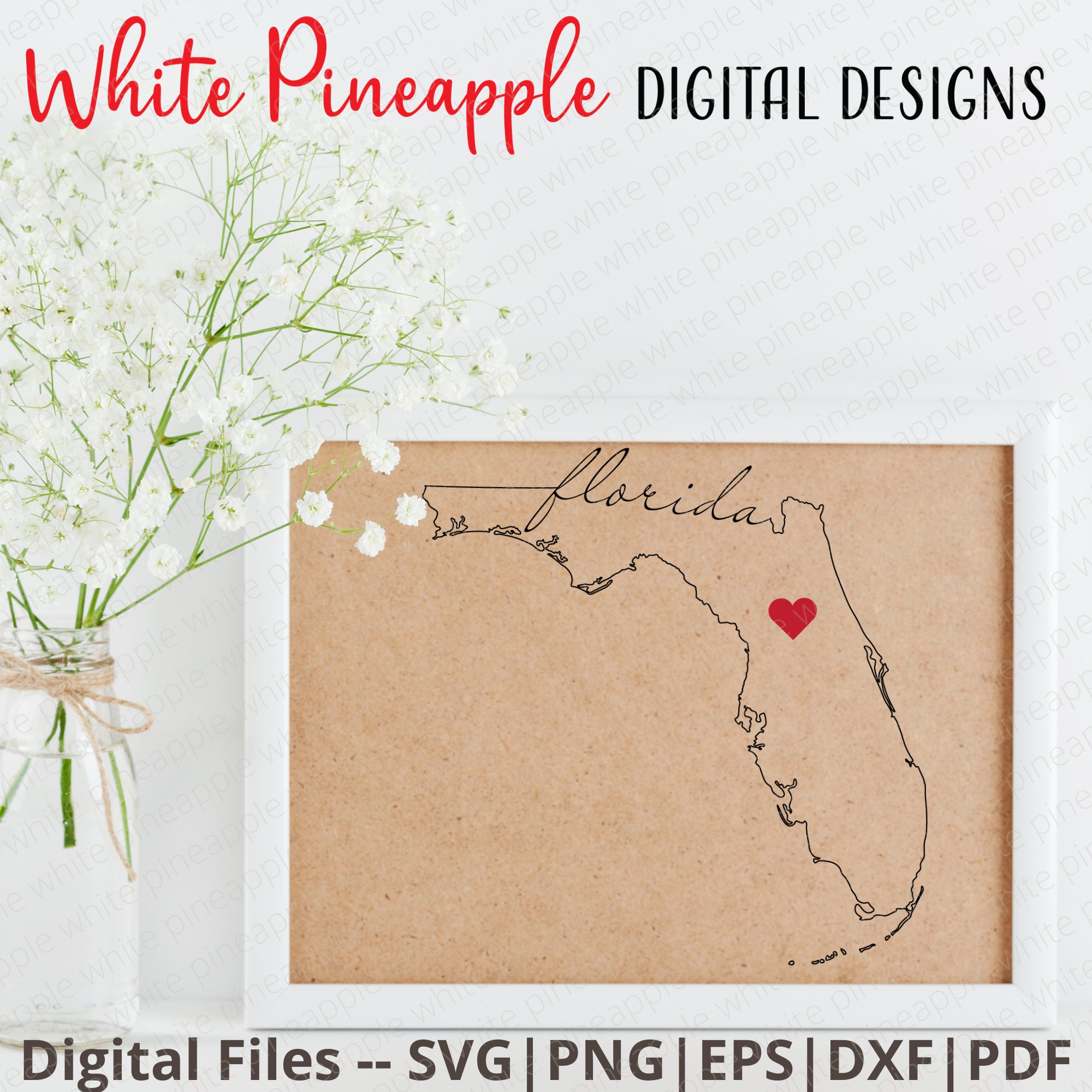 Florida SVG Home SVG States SVG United States Svg - Etsy