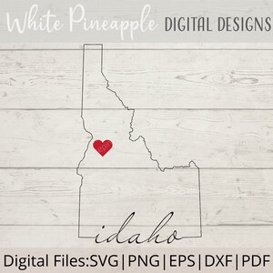 Idaho SVG - State of Idaho SVG - Home SVG - States Svg - United States ...