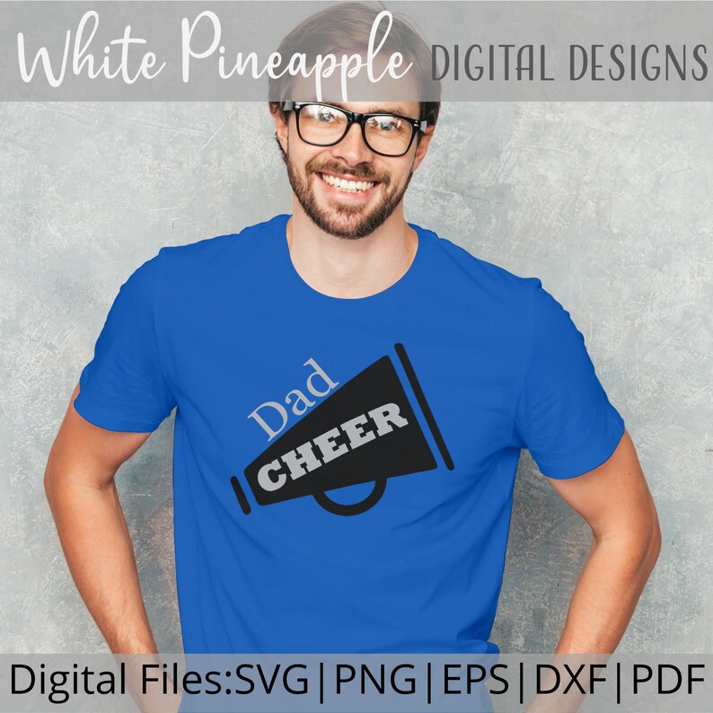 Cheer Mom SVG Cheer Dad SVG Cheer SVG Cheerleader Svg - Etsy