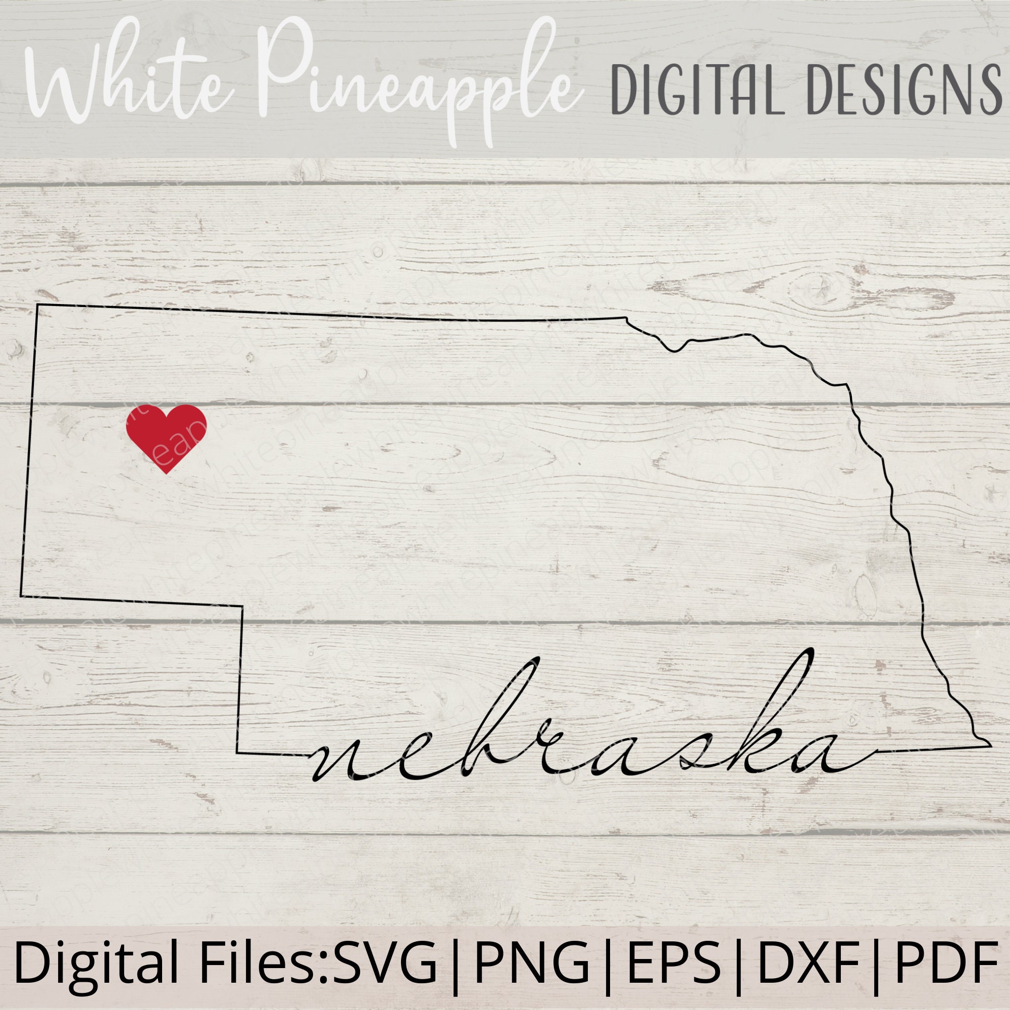 Nebraska SVG Home SVG State of Nebraska SVG State - Etsy
