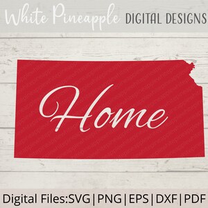 Kansas SVG - State of Kansas SVG - Home SVG- Kansas Home Svg- State ...