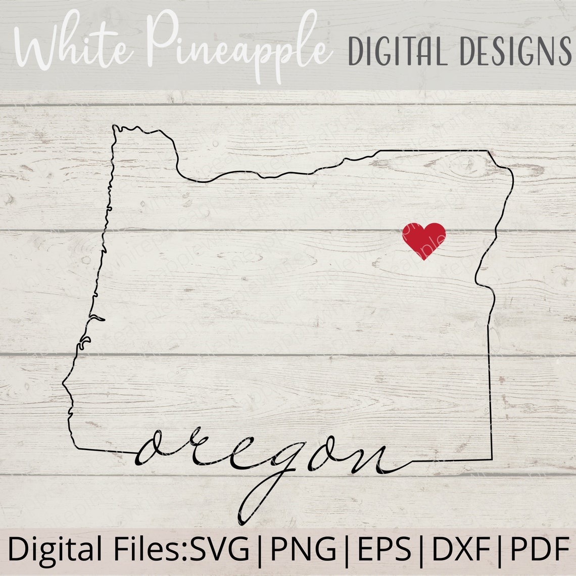 Oregon SVG State of Oregon SVG Home SVG State Outline | Etsy