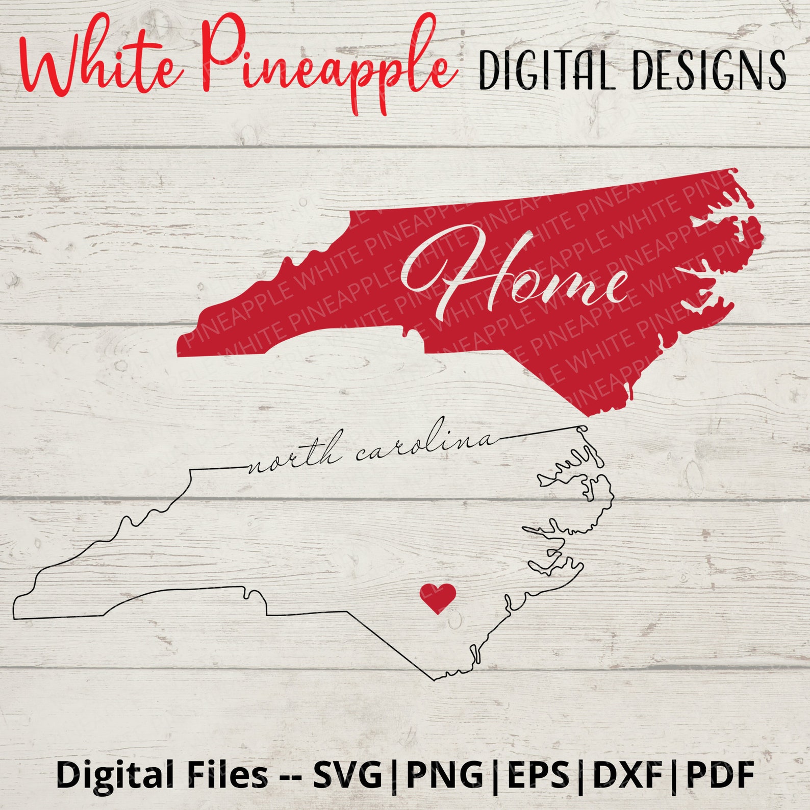 North Carolina SVG - Home SVG - North Carolina Outline SVG - States Svg ...