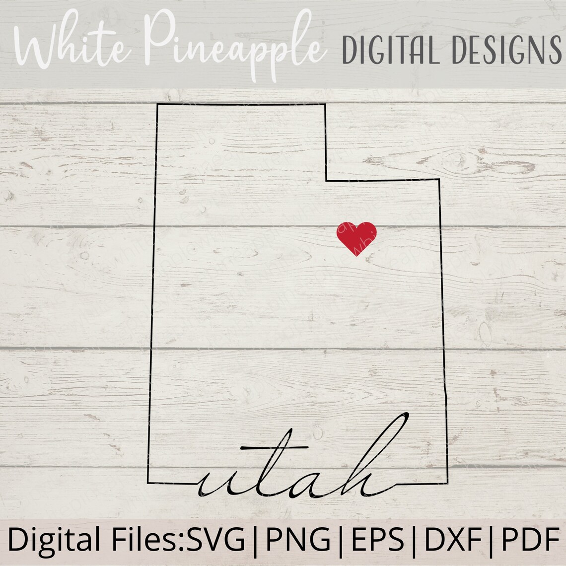 Utah SVG State of Utah SVG Home SVG State Outline Svg | Etsy