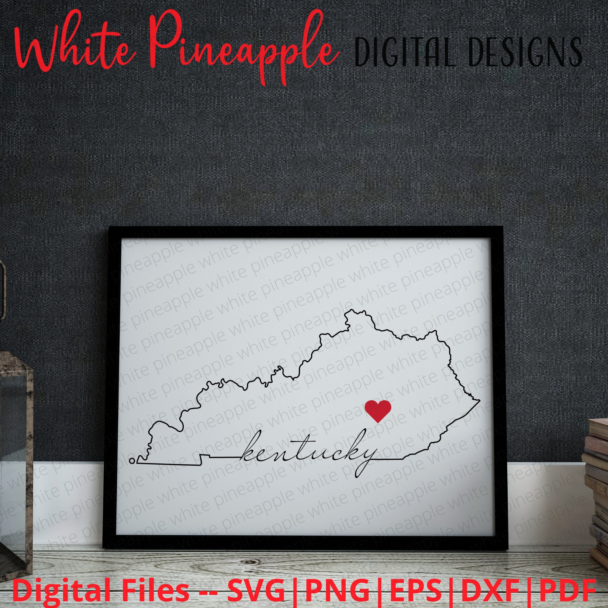 Kentucky SVG - Home SVG - States SVG - State Outline Svg - United ...