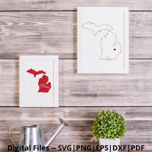 Michigan SVG Michigan State SVG State of Michigan United - Etsy