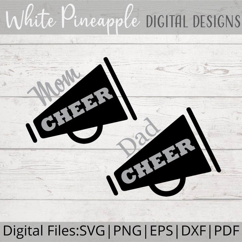 Cheer Mom SVG Cheer Dad SVG Cheer SVG Cheerleader Svg - Etsy