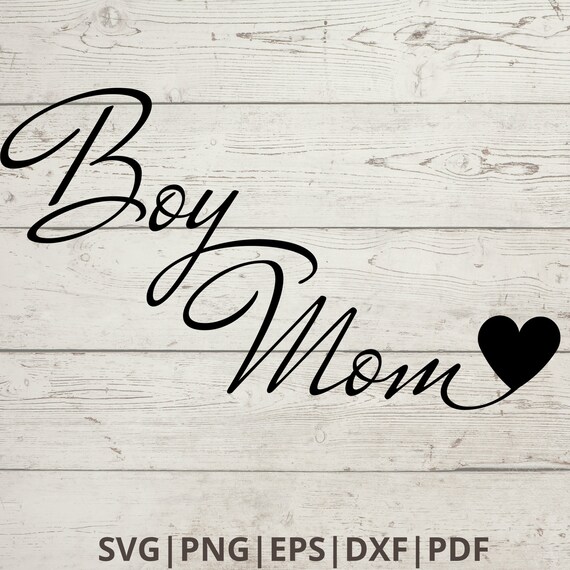 Boy Mom SVG Mom of Boys SVG Mom Life SVG Mothers Day Svg | Etsy