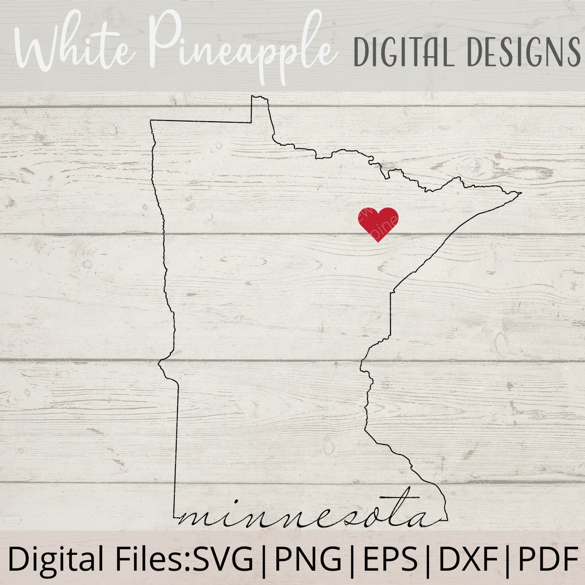 Minnesota SVG State of Minnesota SVG Home SVG States Svg - Etsy