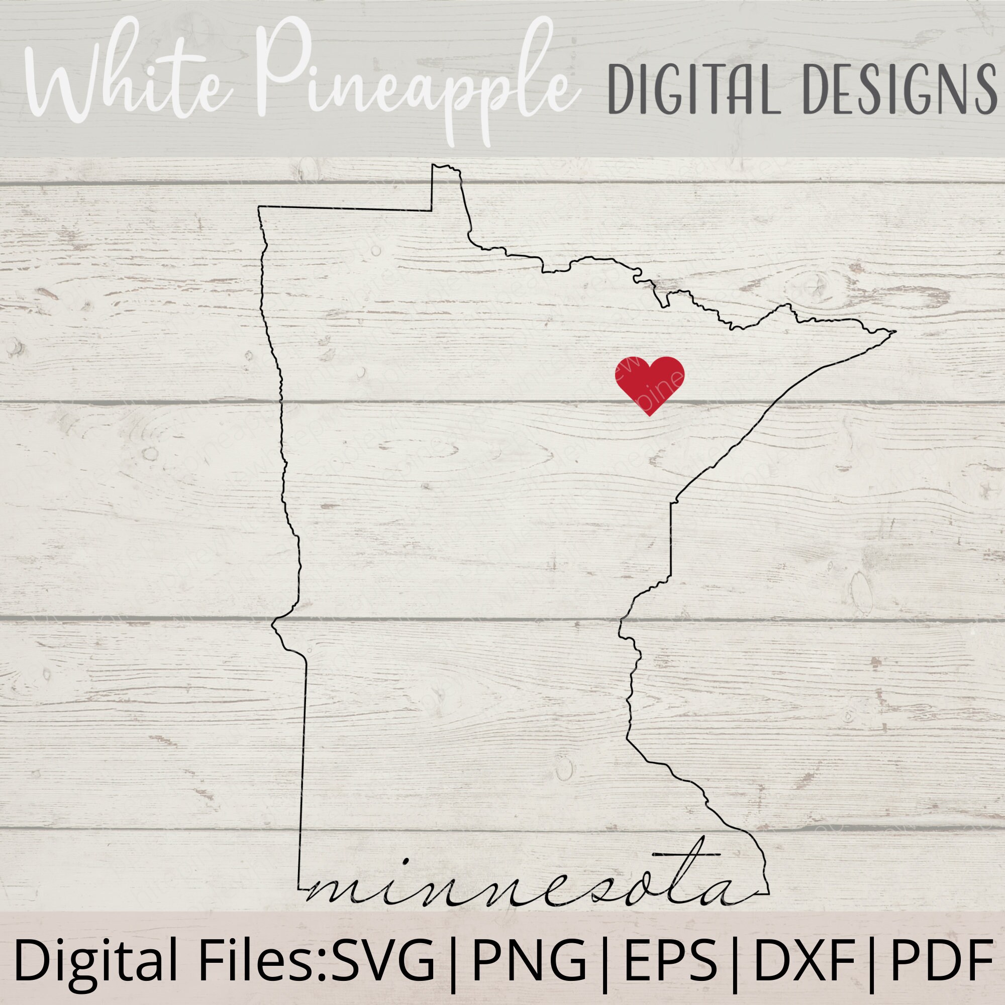 Minnesota SVG - State of Minnesota SVG - Home SVG - States Svg - State ...
