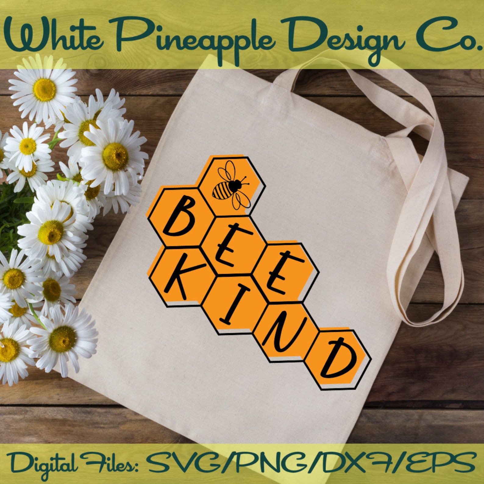 Bee Kind SVG Honeybee SVG Honeycomb SVG Bumble Bee Svg - Etsy
