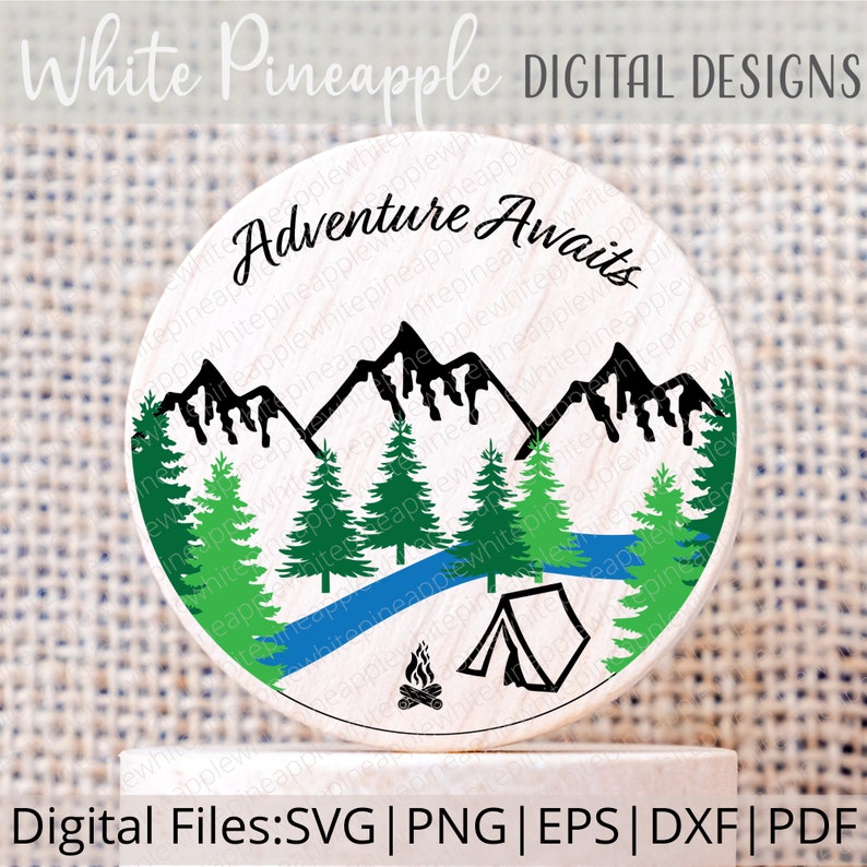 Adventure Awaits SVG Adventure SVG Camper SVG Travel Svg | Etsy