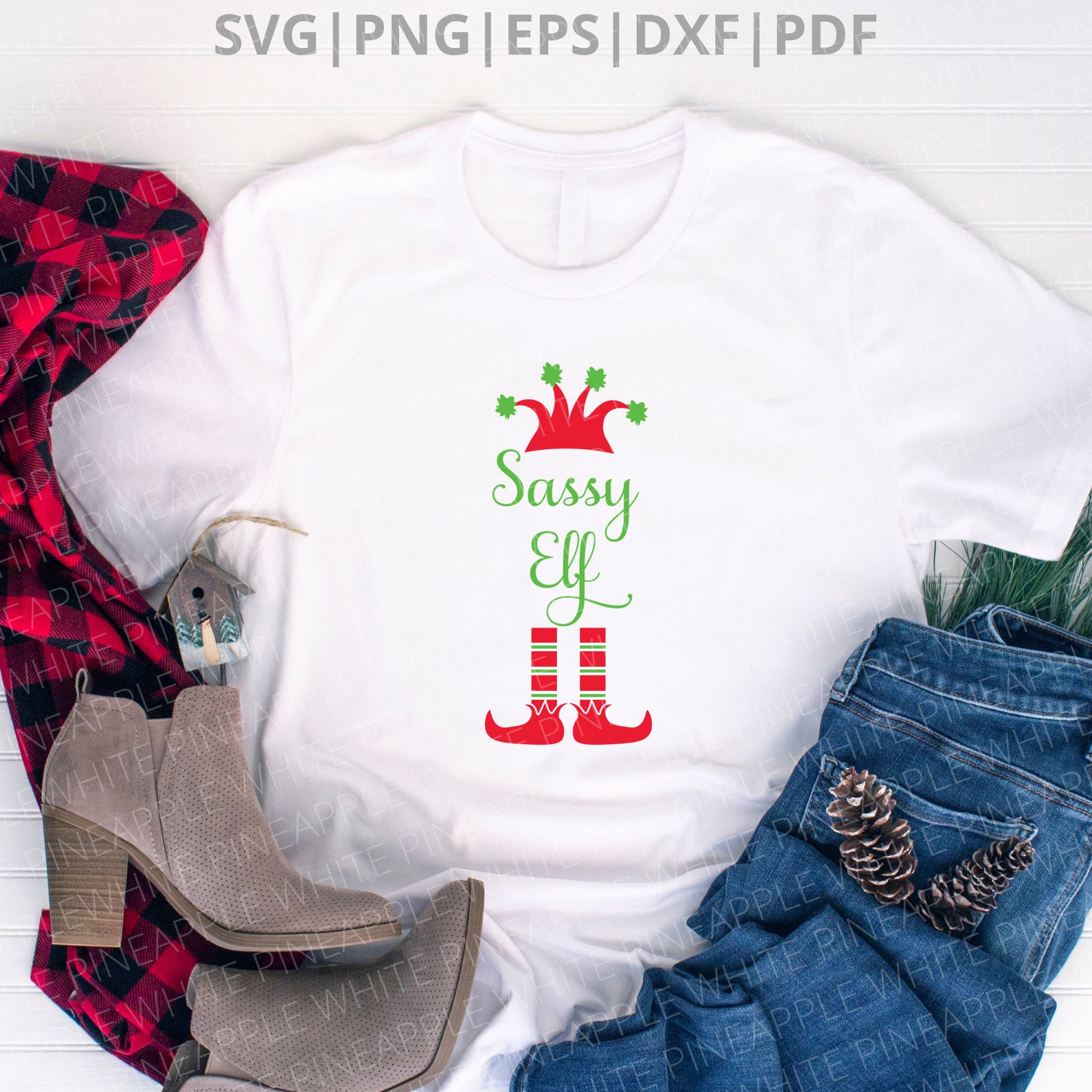 Christmas Shirt SVG Christmas Shirt SVG Family Elf Shirt | Etsy