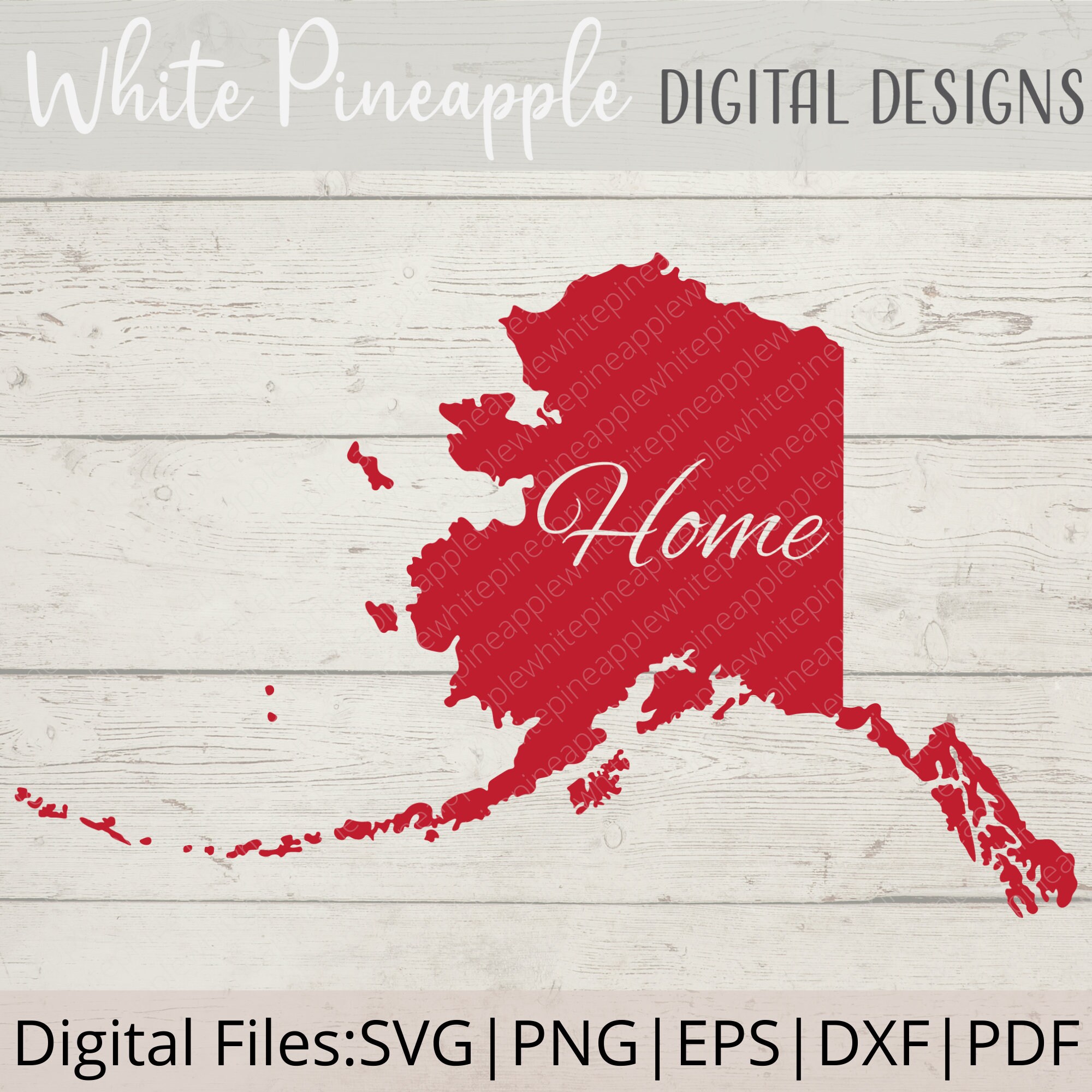 Alaska SVG State of Alaska SVG Home SVG State Outline - Etsy Singapore