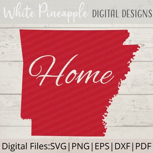 Arkansas SVG - State of Arkansas SVG - Home SVG - States Svg - State ...