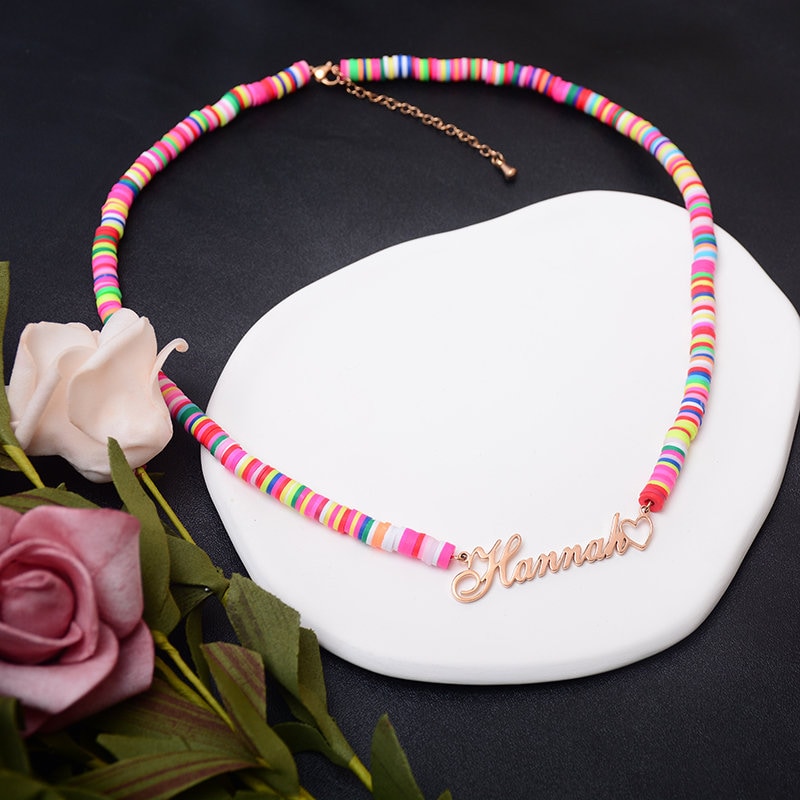Custom Name Necklace for Girls,little Girl Name Necklace,personalized ...