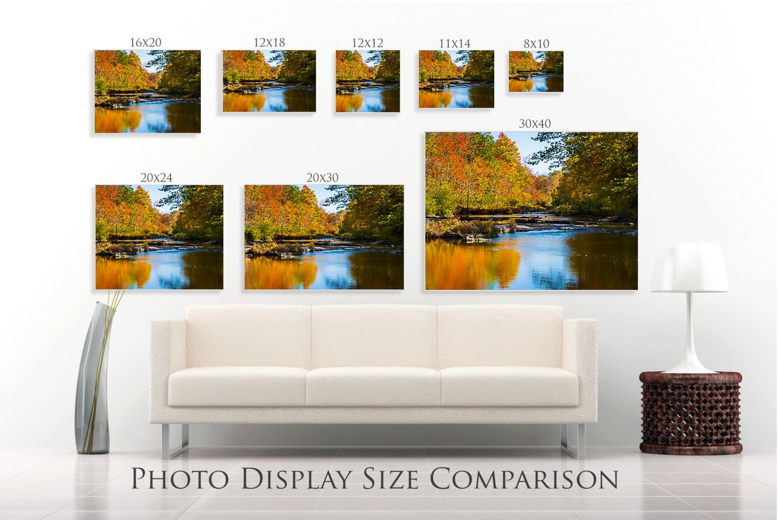 River Photography Print Landscape Wall Art Landscape Print | Etsy