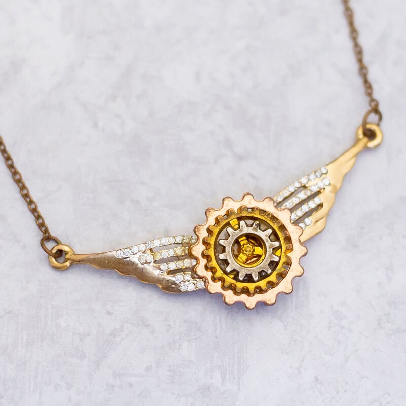 Clock With Wings - Etsy