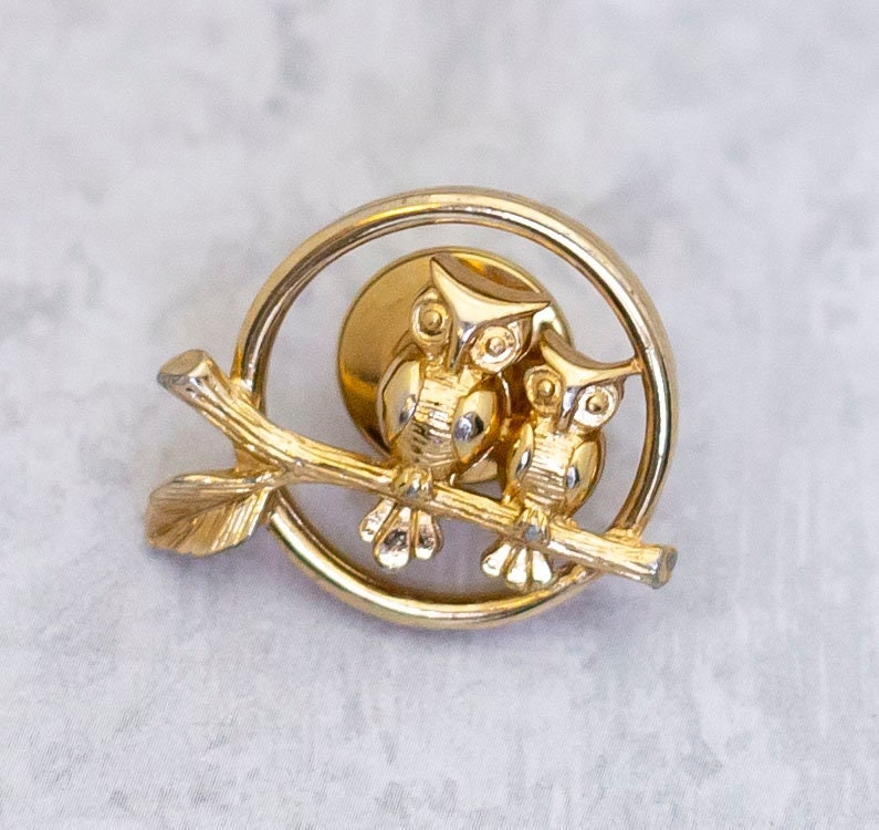 Vintage Pin Gold Tone Pin Art Nouveau Pin Elegant Pin - Etsy