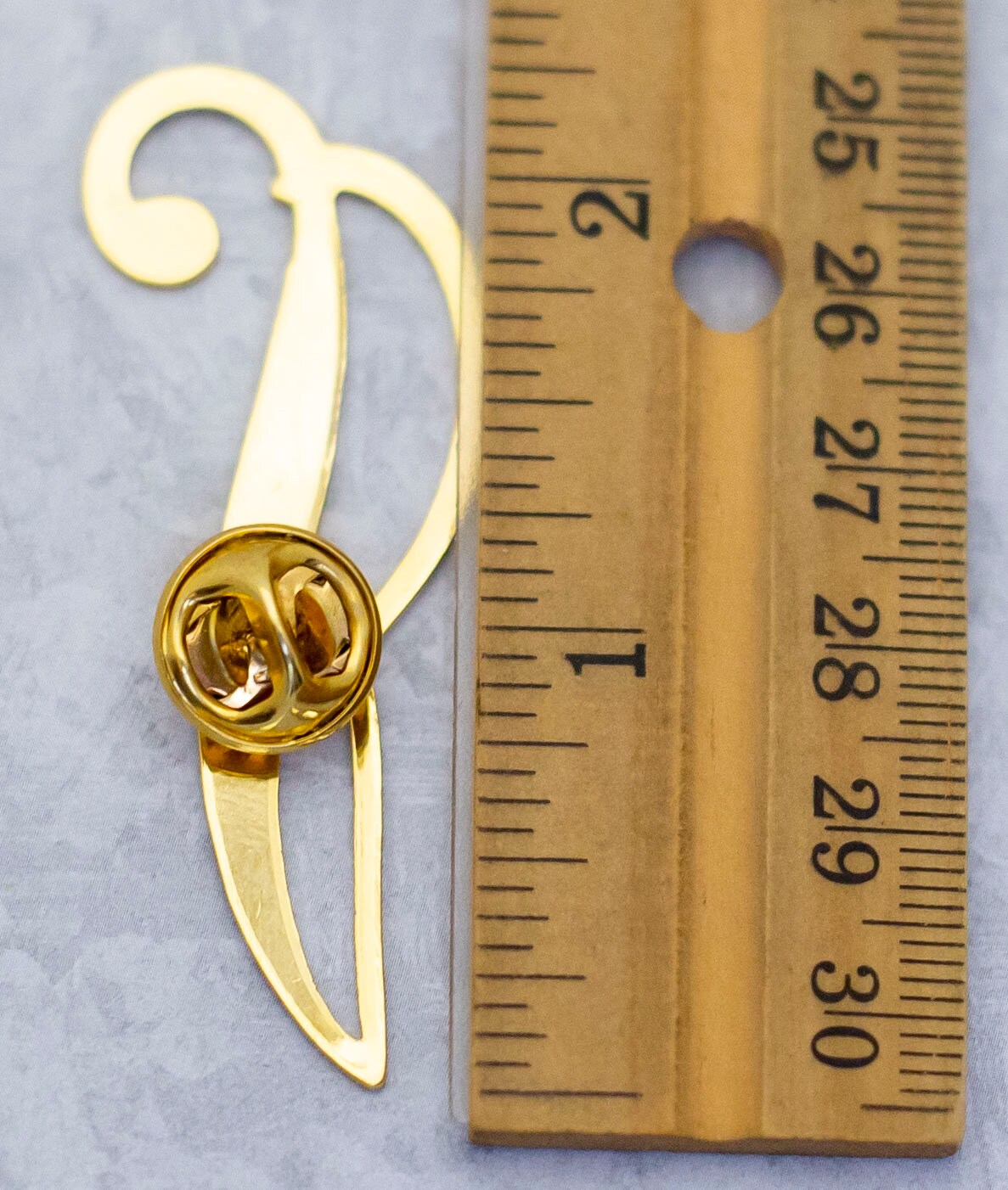 Vintage Pin, Gold Tone Pin, Letter A Pin, Victorian Pin, Initial Name A ...