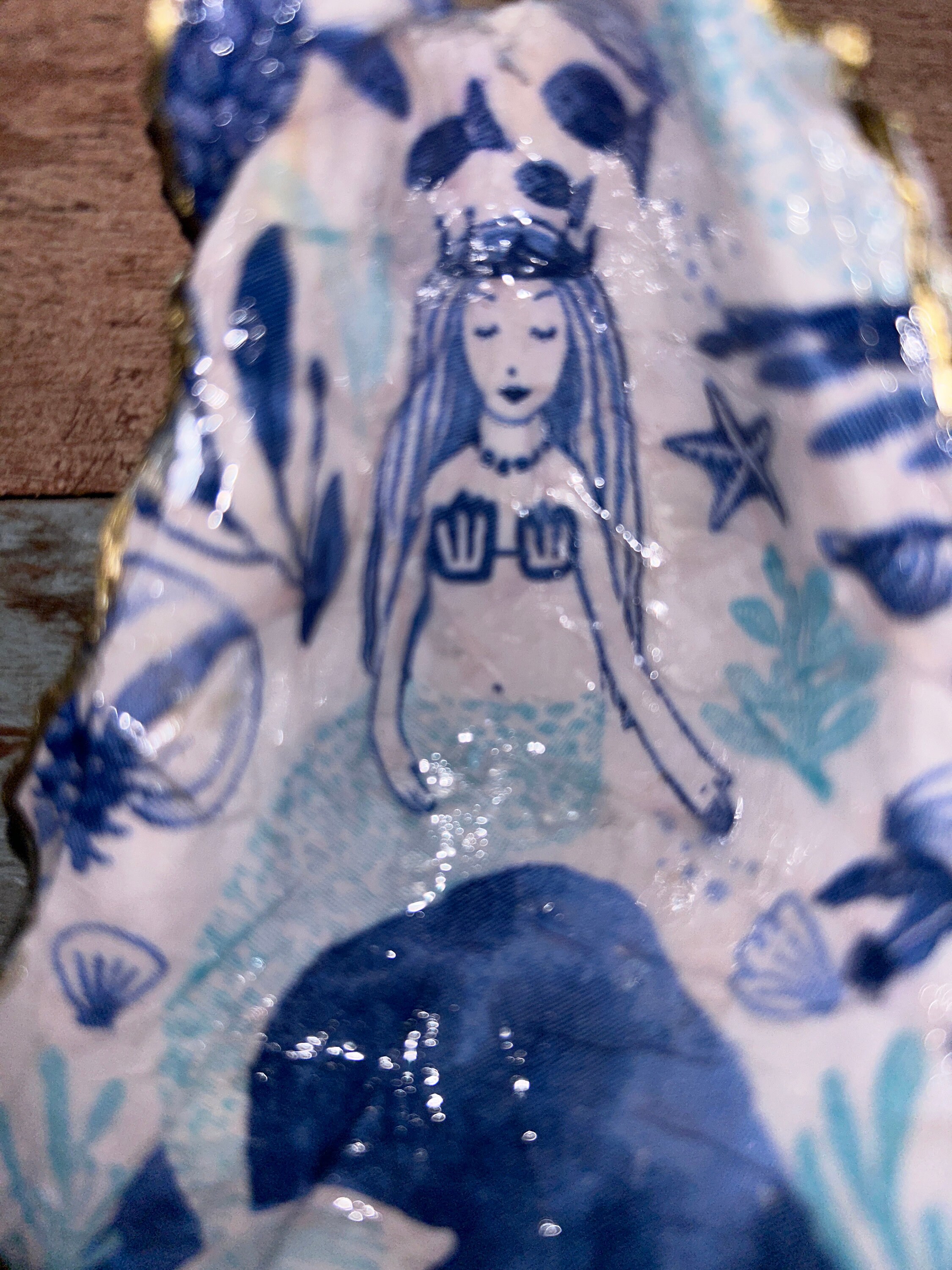 Pretty Mermaid Oyster Shell - Etsy