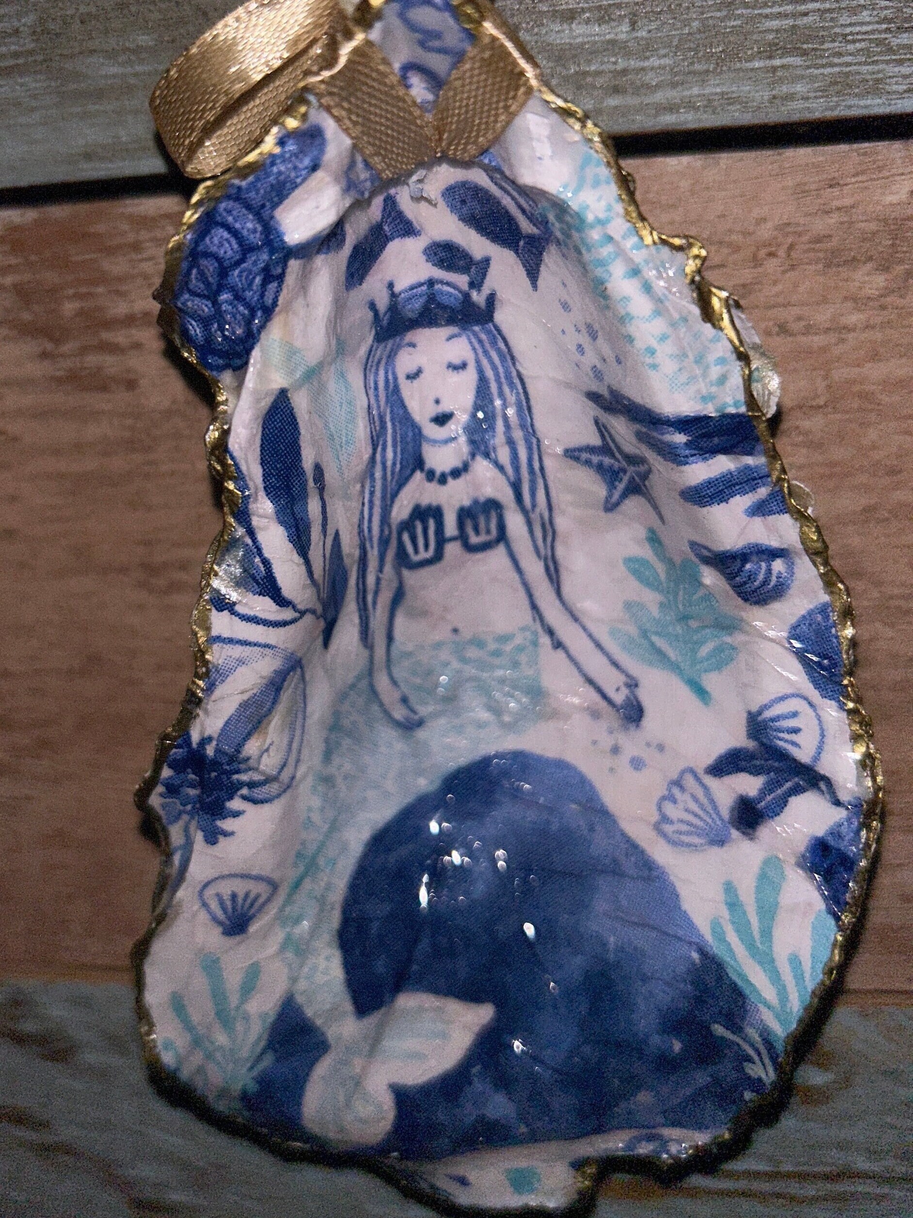 Pretty Mermaid Oyster Shell - Etsy