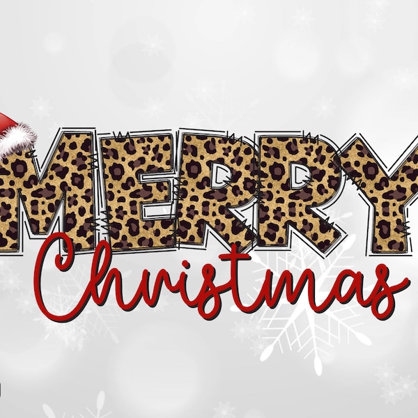 Leopard Christmas - Etsy