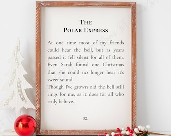 Polar Express Printable | Etsy