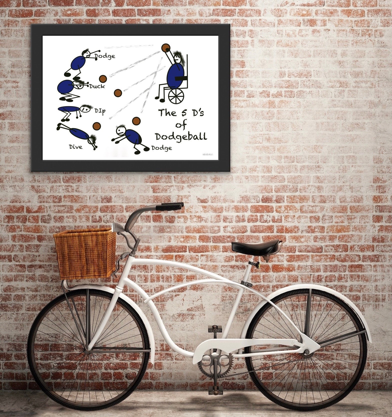 Download Dodgeball DOWNLOADABLE Instant Print Gift Poster - Etsy UK