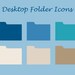 Windows Folder Icons, Blue Folder Icons, Custom Folder Icons, Seaside ...