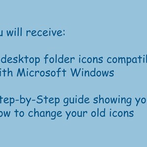 Windows Folder Icons, Blue Folder Icons, Custom Folder Icons, Seaside ...