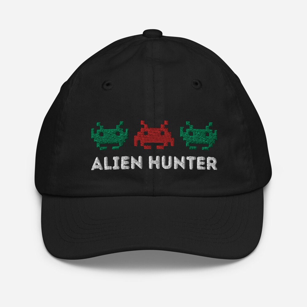 Children's Alien Hat Embroidered Alien Hunter Baseball | Etsy