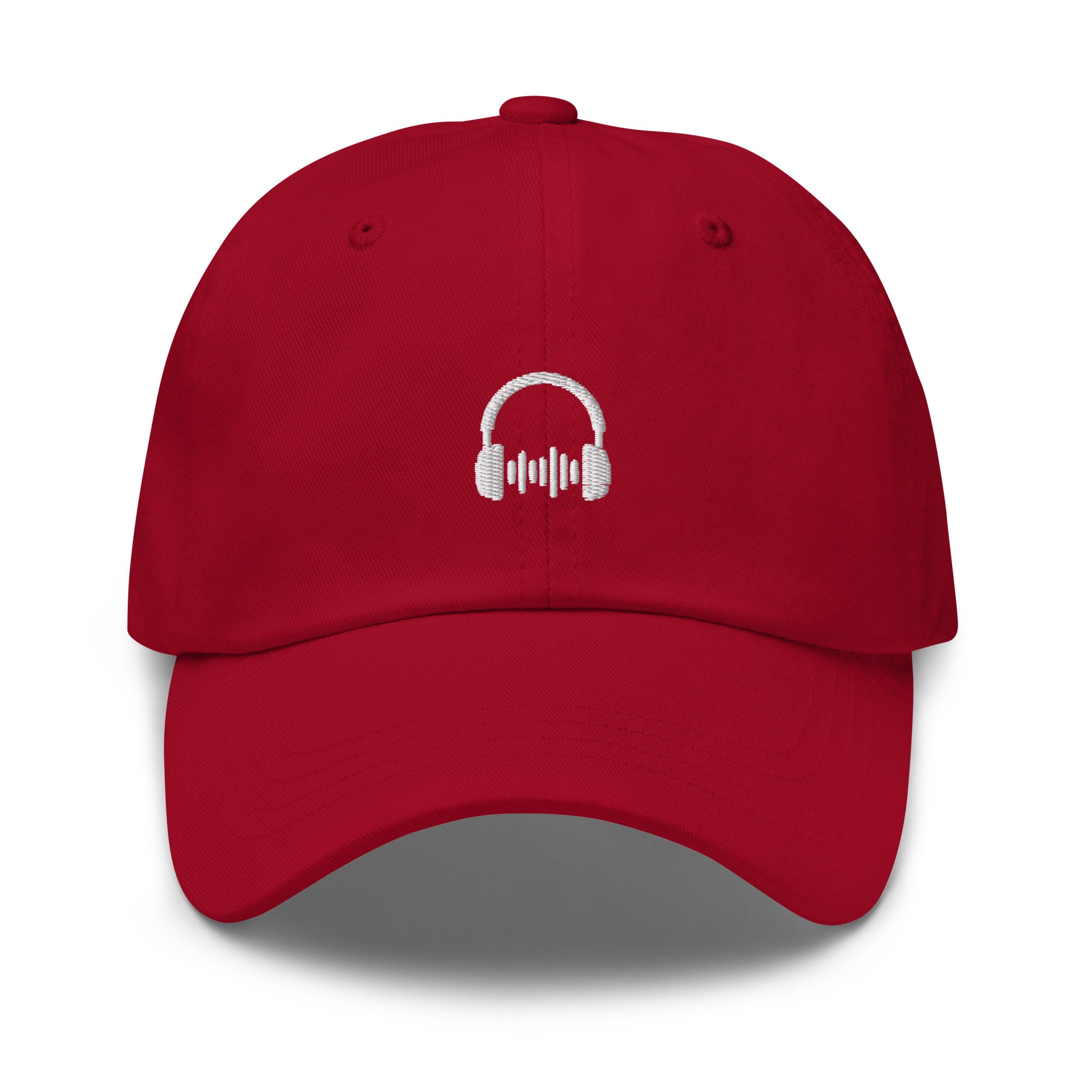 Embroidered DJ Headphones Dad Hat: Handmade Music Lover Gift - Etsy