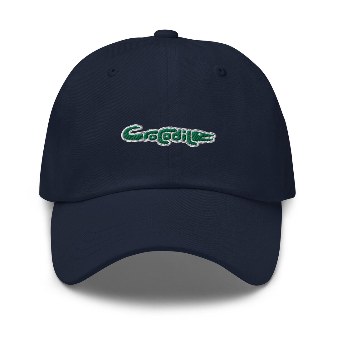 Embroidered Crocodile Baseball Cap: Unisex Cotton Twill Dad Hat - Etsy