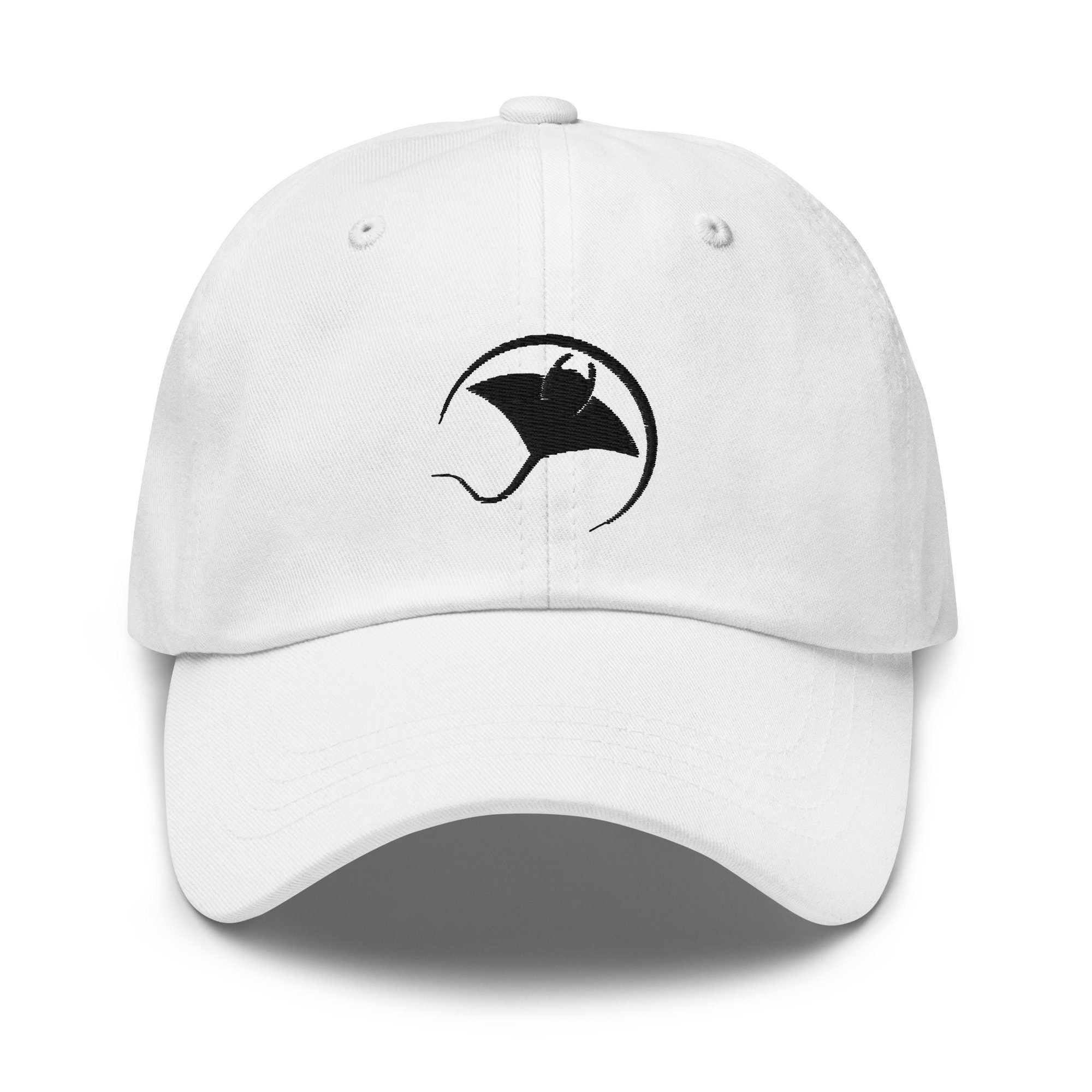 Manta Ray Baseball Cap, Ocean Inspired Hat, Marine Animal Hat, Beach ...