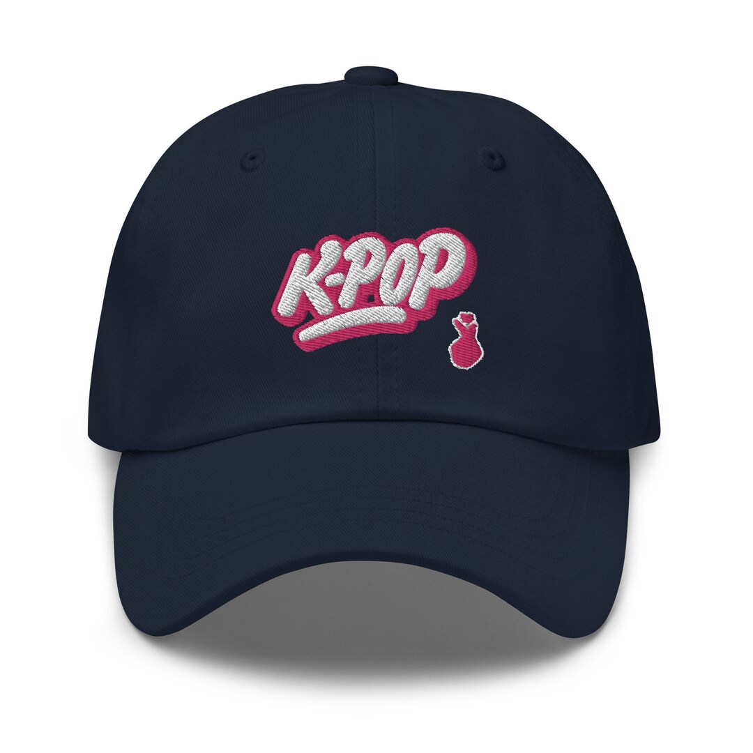 Embroidered K-pop Hat: Korean Music Fan Baseball Cap - Etsy