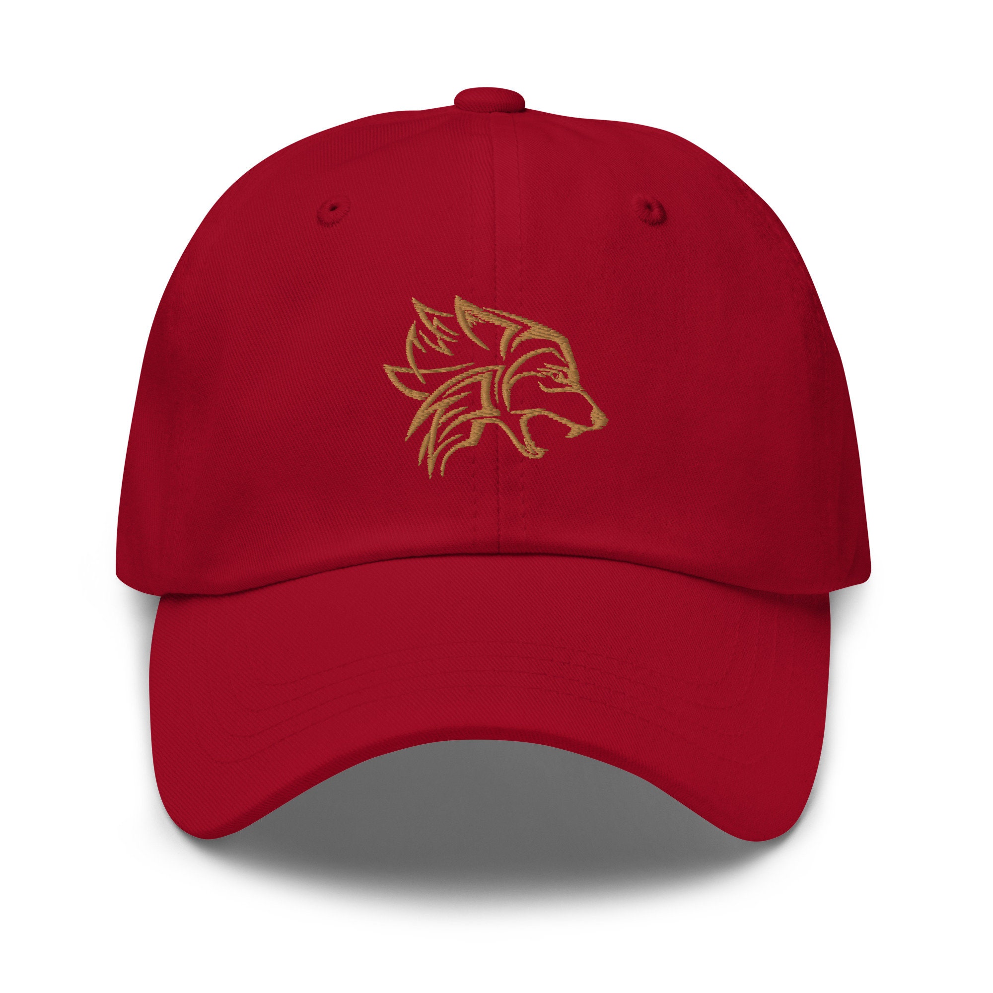 Dire Wolf Embroidered Baseball Cap Wolf Dad Hat Embroidered - Etsy