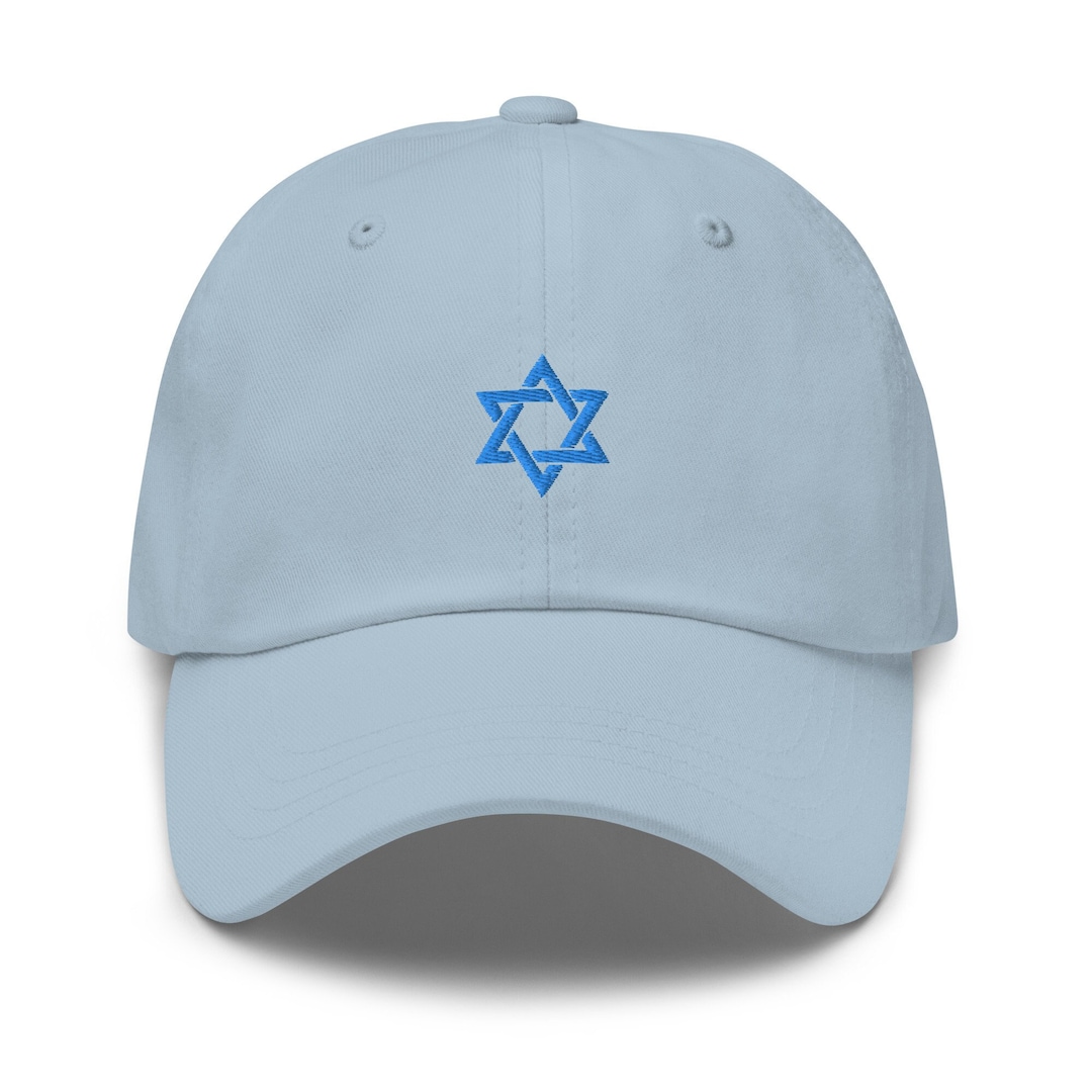 Jewish Star of David Baseball Cap, Embroidered Star of David Hat ...