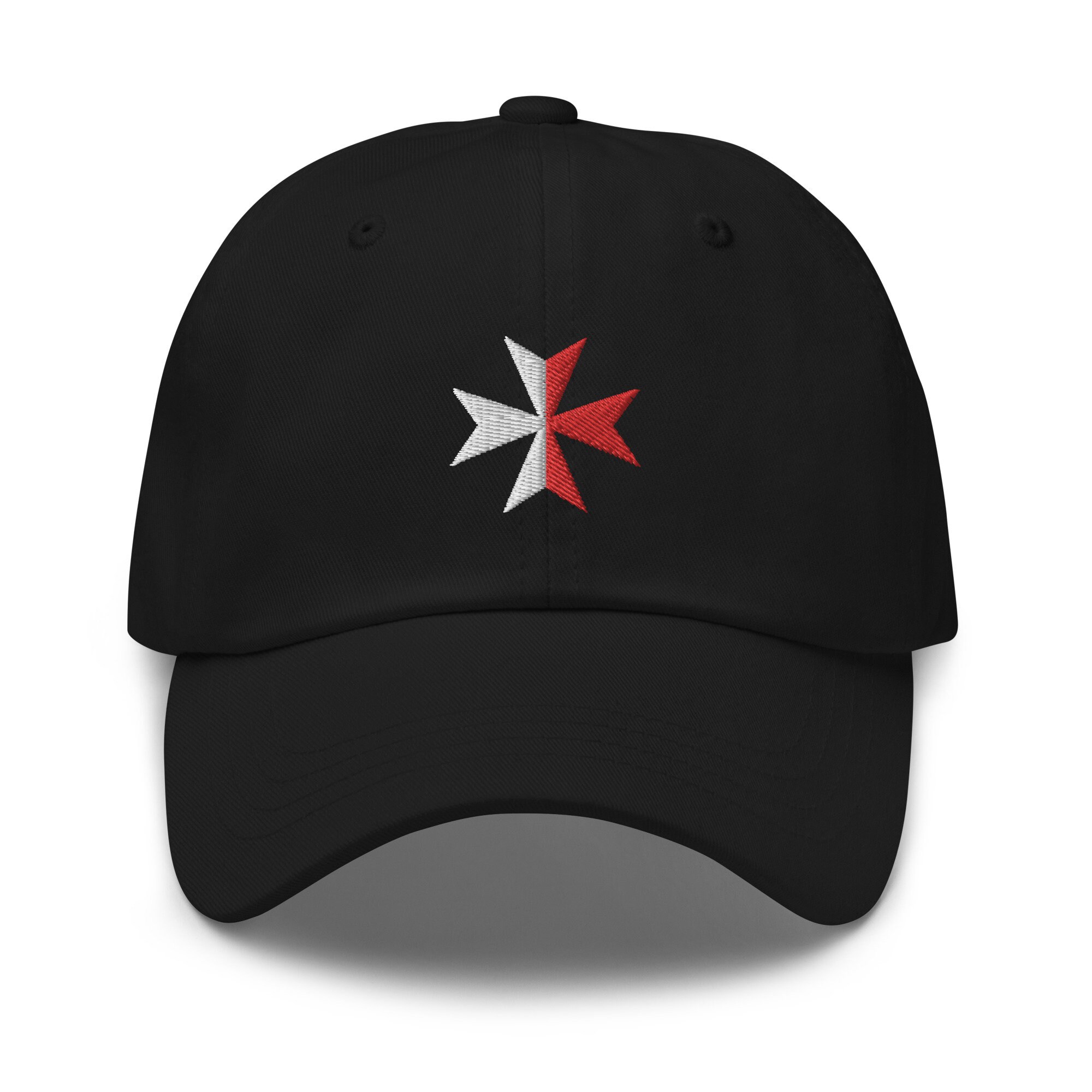 Maltese Cross: Knights Templar Cross Embroidered Baseball Cap - Etsy